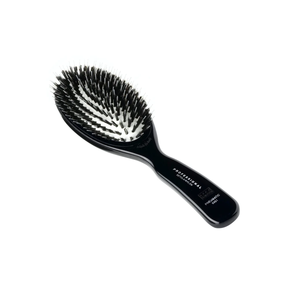 Acca Kappa High Quality Plastic Oval Brush Boar Bristles & Nylon