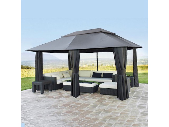 Paviljon Madija Belize 3x4 m sa bočnim zavesama