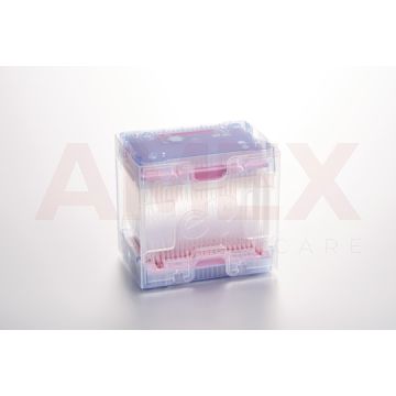 Nastavci za pipete Eppendorf epT.I.P.S. 384 Reloads, kvalitet Eppendorf, 0,1 – 20 µL, 42 mm, svetloroze, bezbojno, 3.840 kom. (10 posuda × 384 kom.)