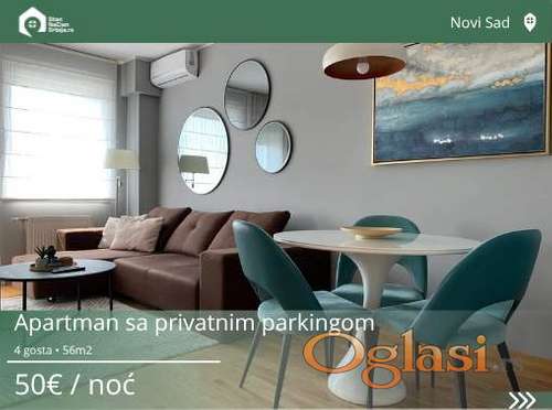 Stan Na Dan Novi Sad Apartman sa privatnim parkingom