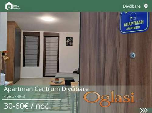 Stan Na Dan Divčibare Apartman Centrum Divčibare
