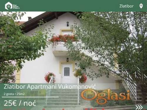 Stan Na Dan Zlatibor Zlatibor Apartmani Vukomanović