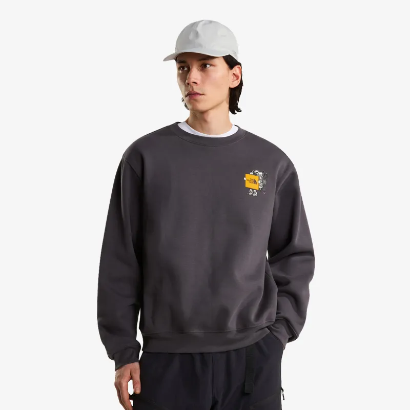 The North Face U GEAR UP GET OUT RLX CREW-GRAPHIC
