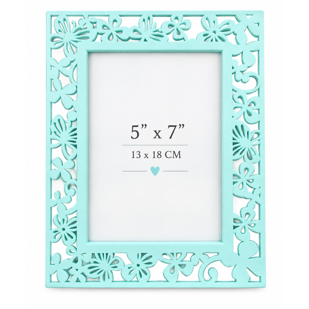 MKS Dekorativni ram za slike – mint zeleni 13 × 18 cm