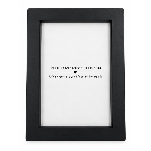 MKS Ram za slike – crni 10 × 15 cm
