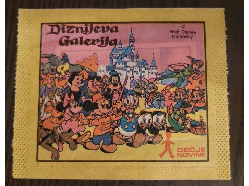 Diznijeva galerija mala - originalna puna kesica