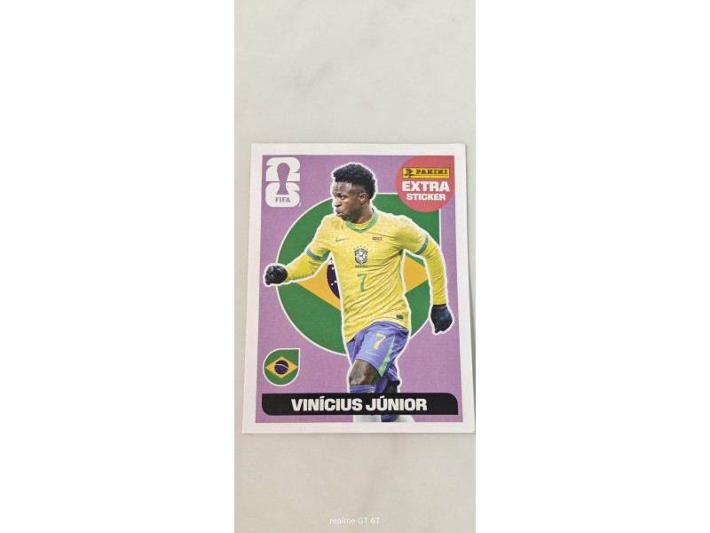 Panini Extra Sticker Vini jr.