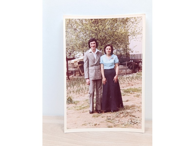 Vintage fotografija par