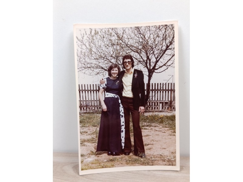 Vintage fotografija par