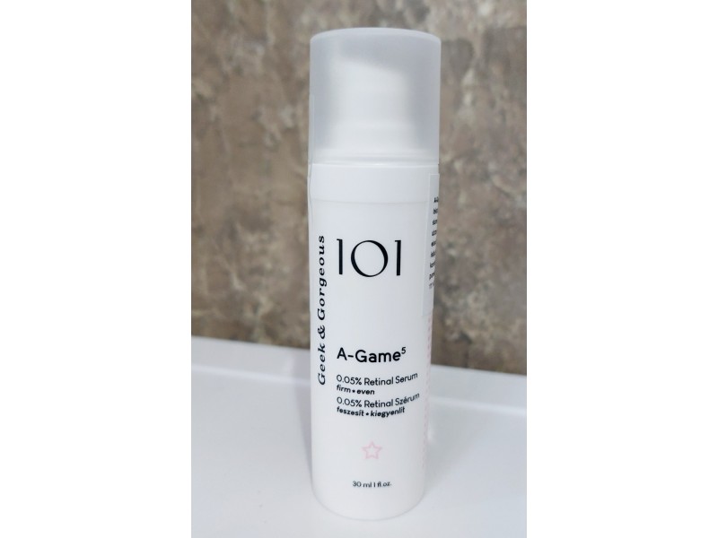 Geek&Gorgeous A-Game 0.05% serum sa retinalom 30 ml