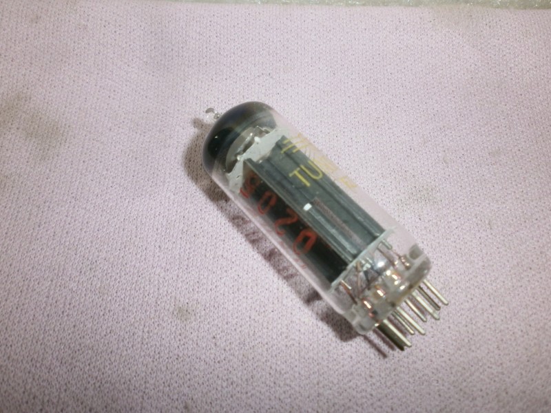 EZ80(6V4) Tungsram black plate -foil getter (V-39)