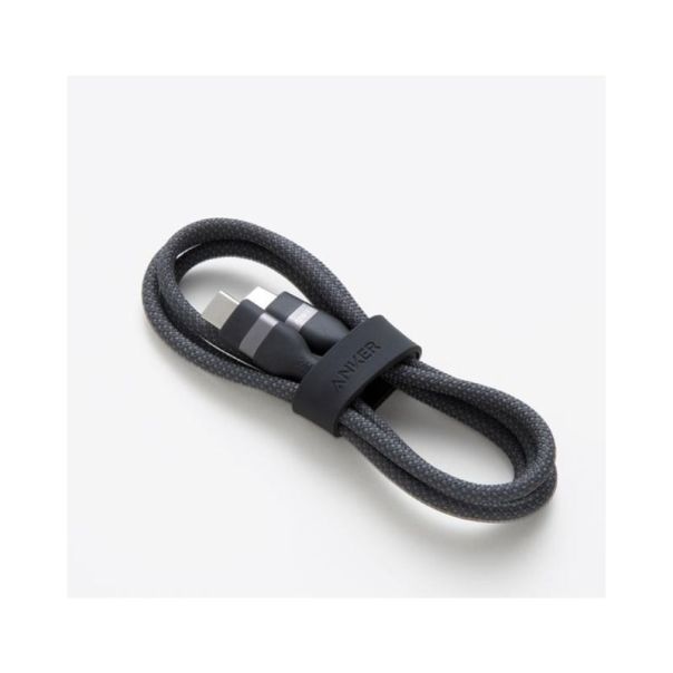 ANKER USB tip-C kabl M/M 0.9m, za Super brzo punjenje 240W/480Mbps, pleteni, crni