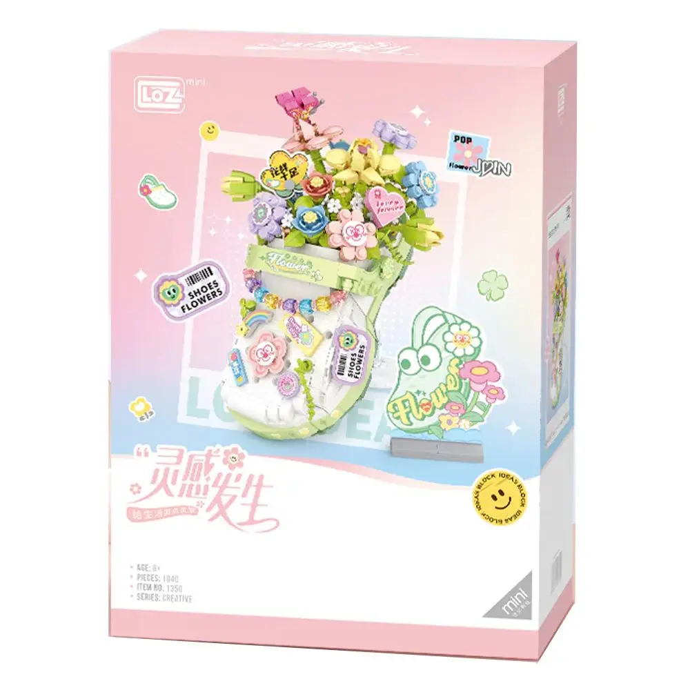 Loz Kockice za decu Flower Crocs Shoes