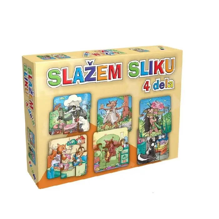 PIKOM Podna slagalica 6831, 4 dela