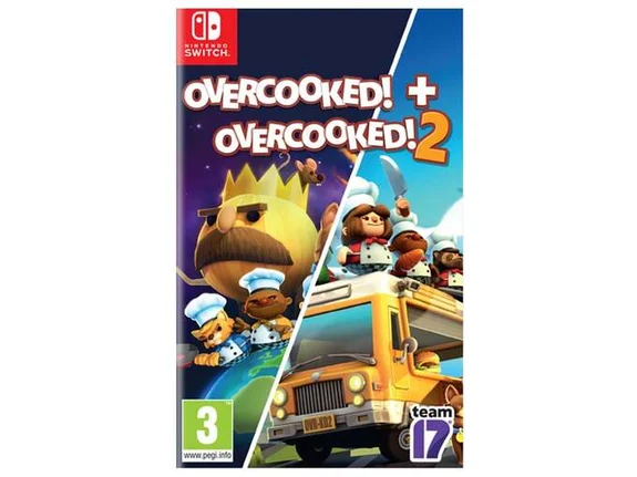 Soldout Sales & Marketing Igrica Switch Overcooked + Overcooked 2 double pack