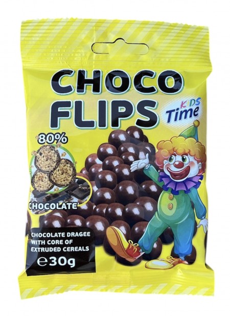 Choco flips kids time 30g (25/1)