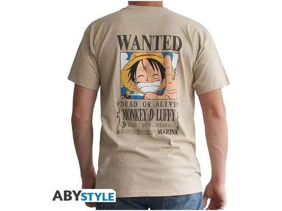 ABYstyle Majica One piece vintage wanted luffy unisex XL