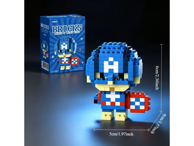 Marvel Captain America figura za sklapanje NOVO