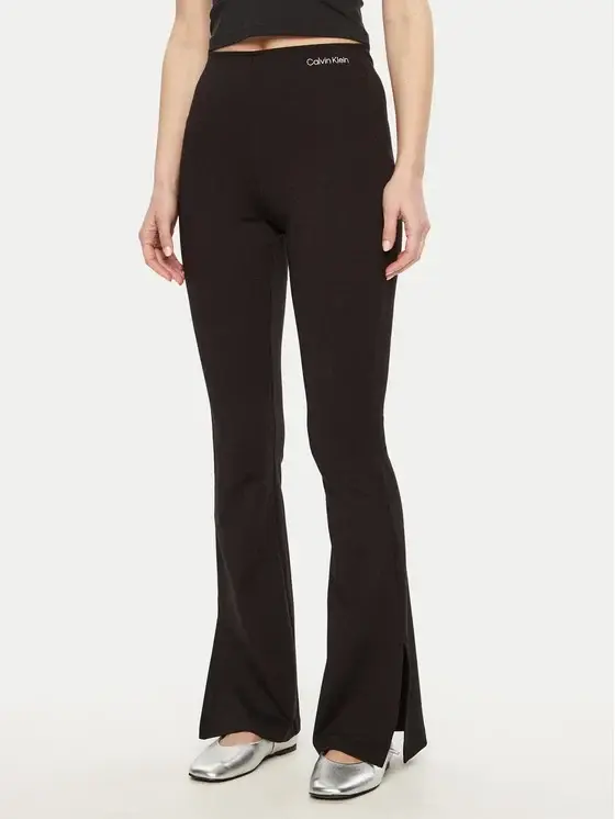 Calvin Klein Jeans Ženske pantalone J20J225089, Crne