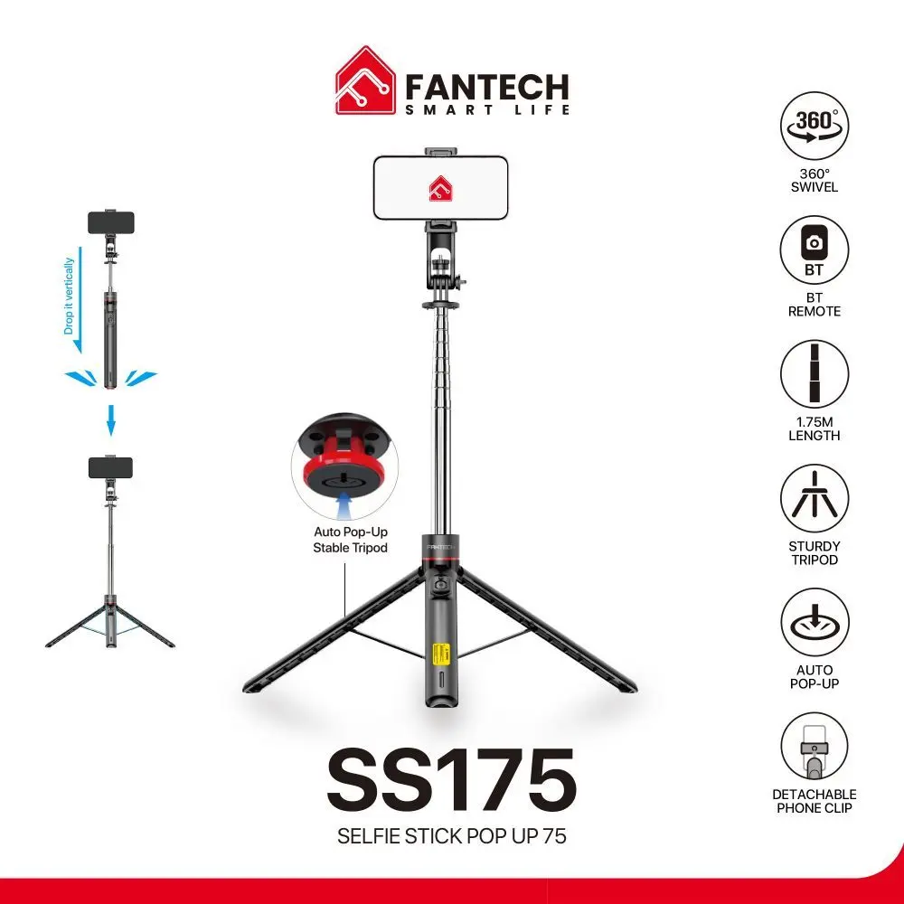 Fantech Selfi štap SS175, Crni