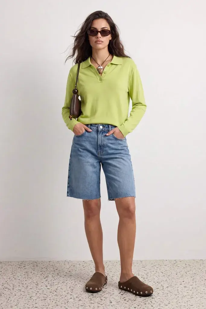 Trendyol Milla Ženski džemper Twoaw26Kz00195, Limeta
