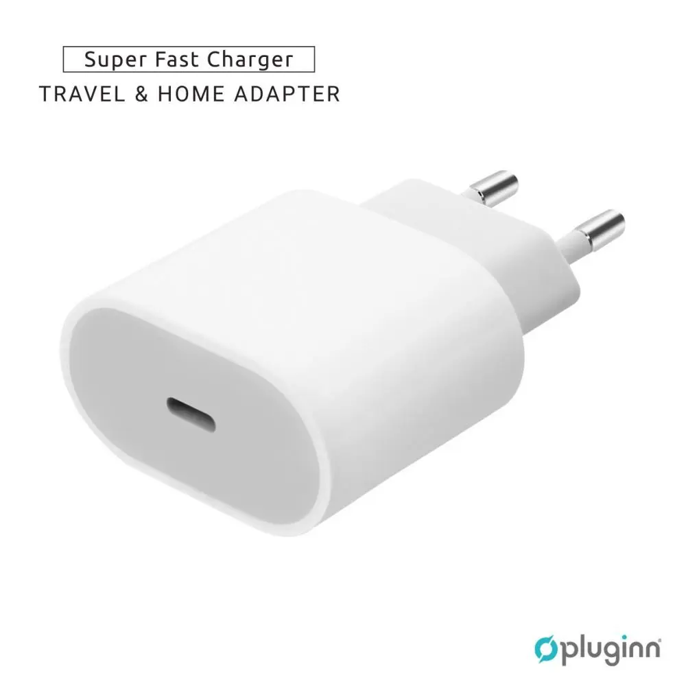 Pluginn Kućni punjač AJ-20 A2347 EMC3621, PD Fast, 20W, za iPhone 11-14, Beli