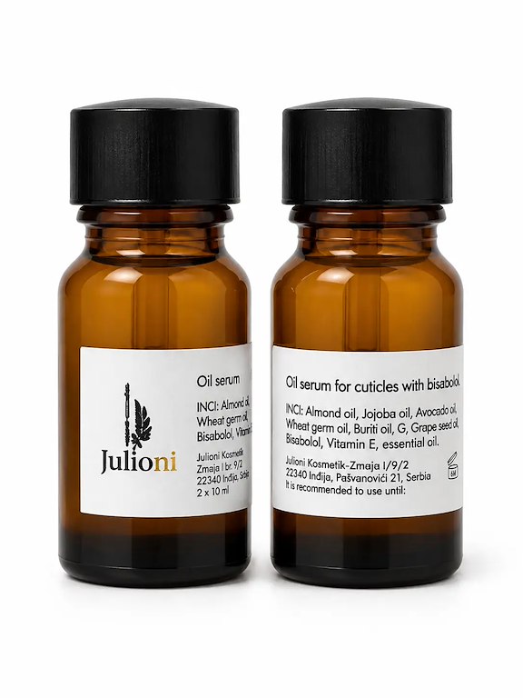 Julioni Ulje-serum za zanoktice, 10 ml
