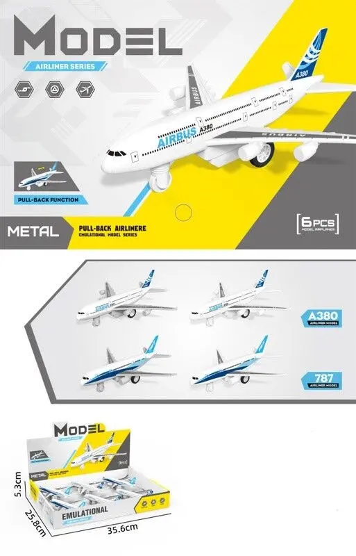 Generika Igračka za decu Aviončić, 1 komad, Beli