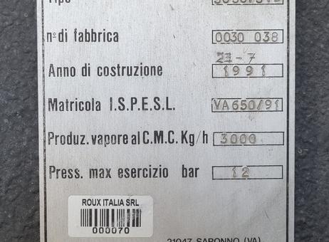 Industrijski kotao LUZI 3g30s