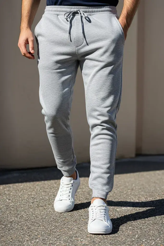 Trendyol Muške pantalone Tmnss20Ea0053, Sive