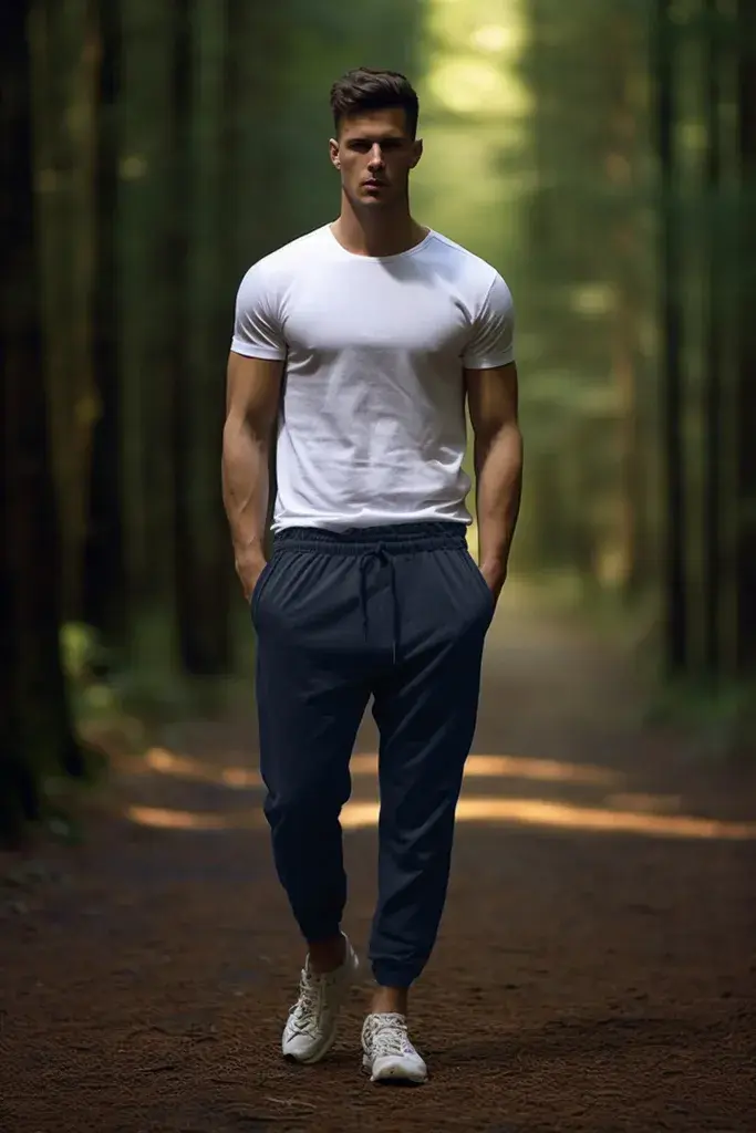 Trendyol Muške pantalone Tmnss20Ea0053, Tamnoplave