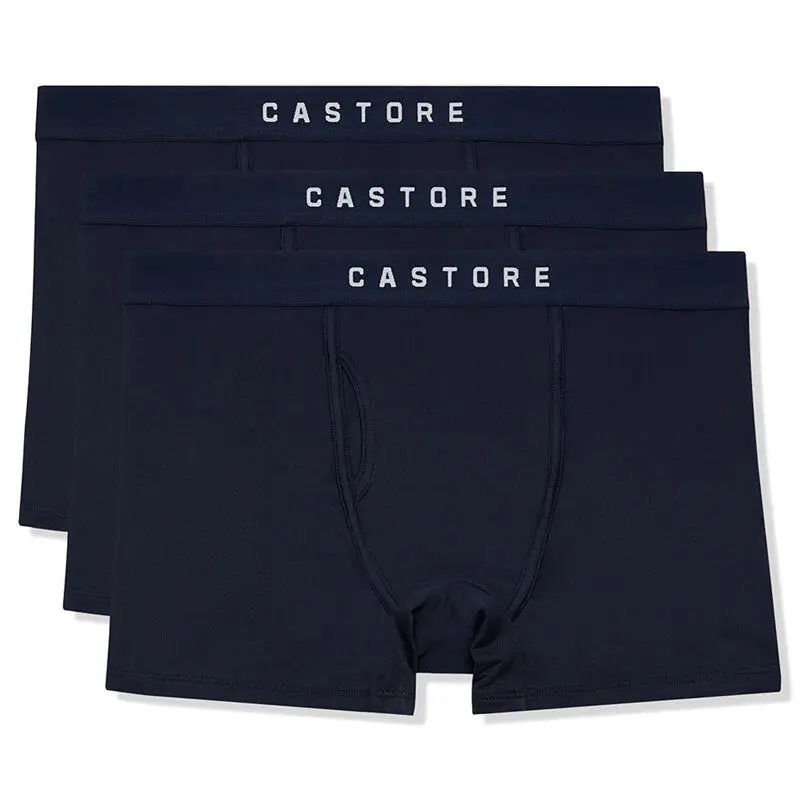 Castore Muške bokserice, 3 komada, Tamnoplave