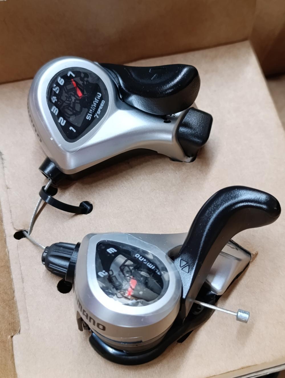 Ručice menjača SHIMANO SL-TX50 3x7