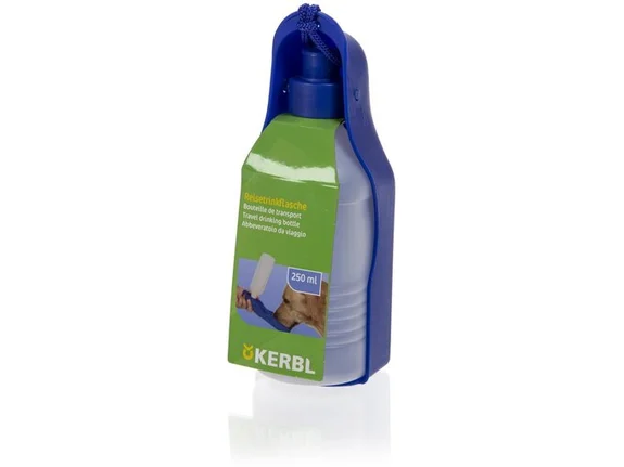 Kerbl Pojilica za pse za transport 250ml plava