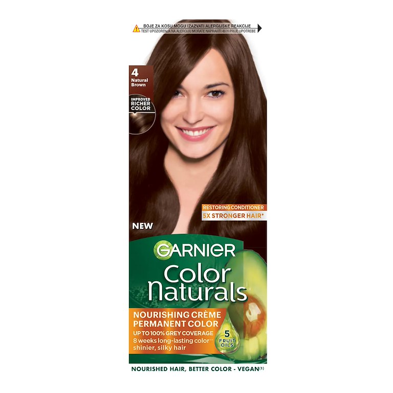 Garnier Color Naturals boјa za kosu 4 Smeđa