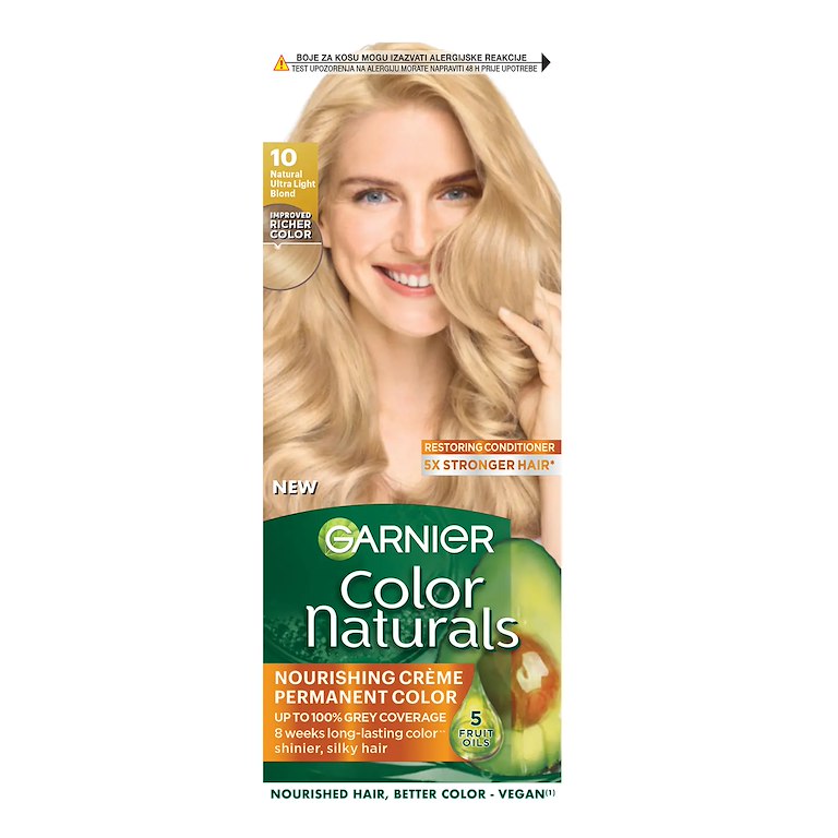 Garnier Color Naturals farba za kosu 10 Izuzetno svetlo plava