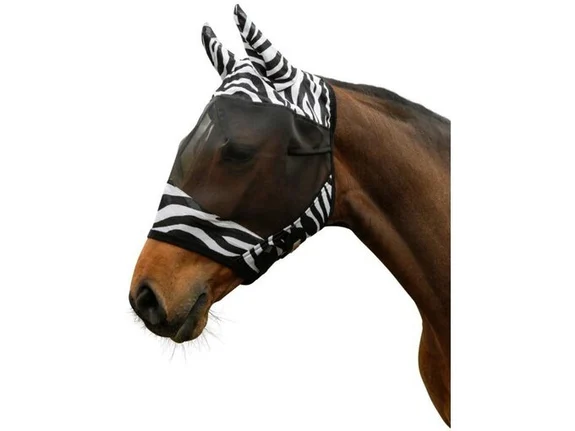 Kerbl Maska za konja protiv insekata Zebra cob