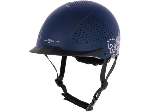 Kerbl Kaciga za jahanje Beauty 2.0 teget 55-59cm