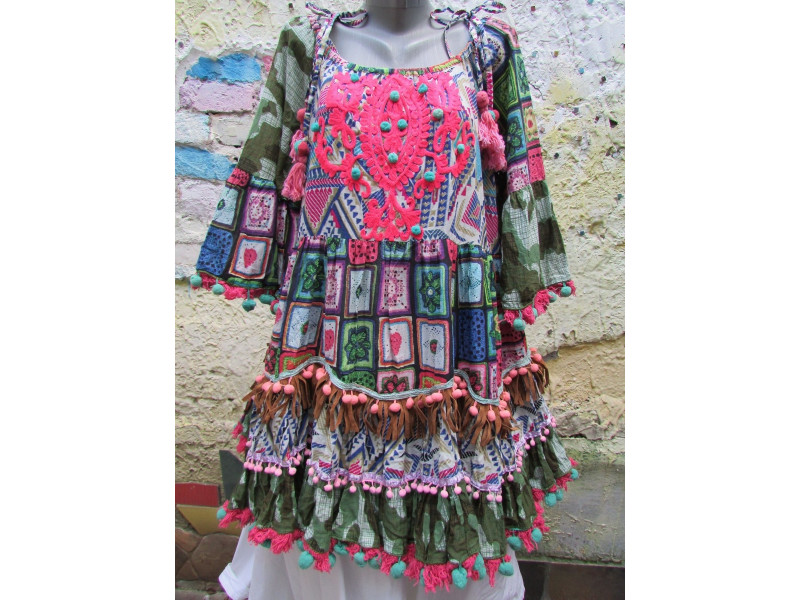 ANTICA SARTORIA by Giacomo Cinque, top tunika, XL
