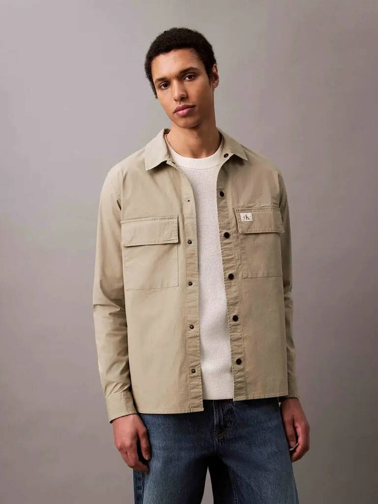 Calvin Klein Jeans Muška košulja J30J327584, Zelena