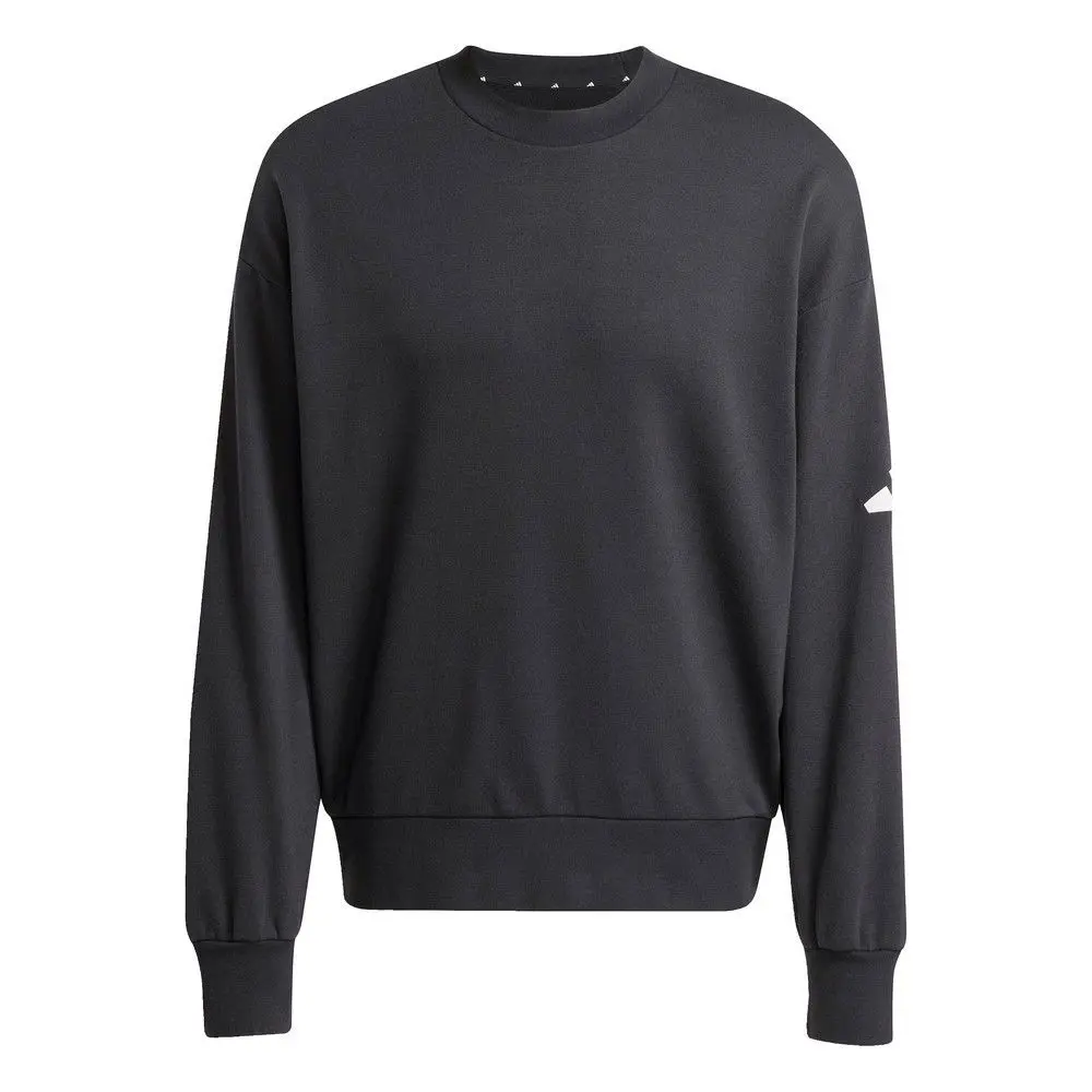 Adidas Muški duks Essentials Loose Fit 3 Bar Logo, Crni