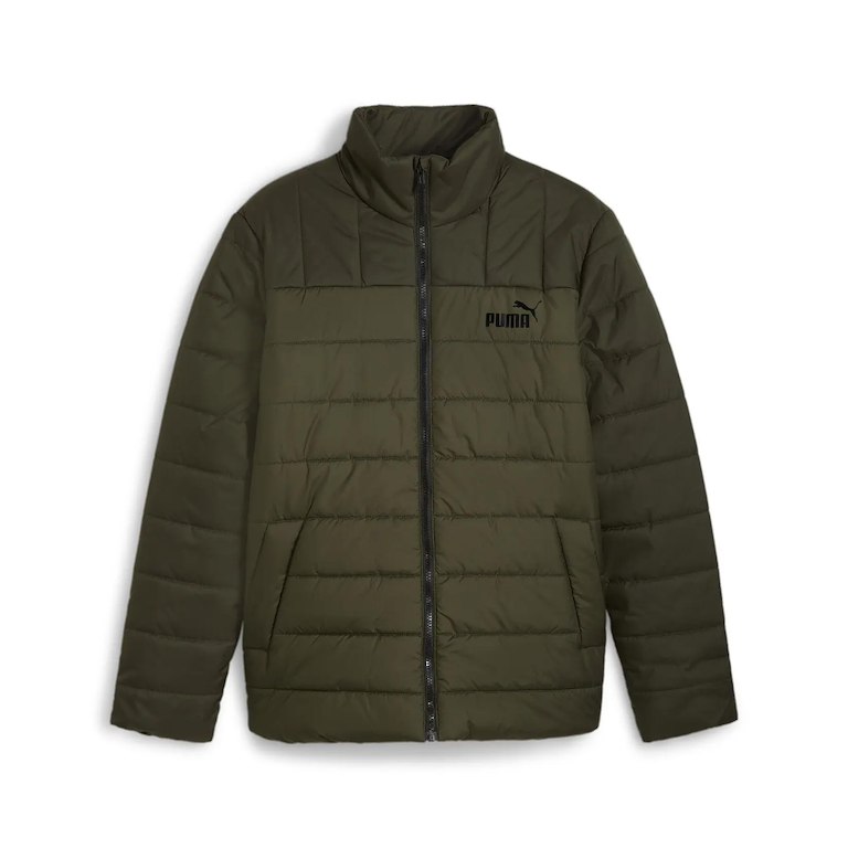 Puma Muška jakna Ess+ Padded Jacket M, Maslinasta