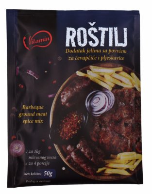 ZAČIN ZA ĆEVAPE I PLJESKAVICE VITAMIN 50G