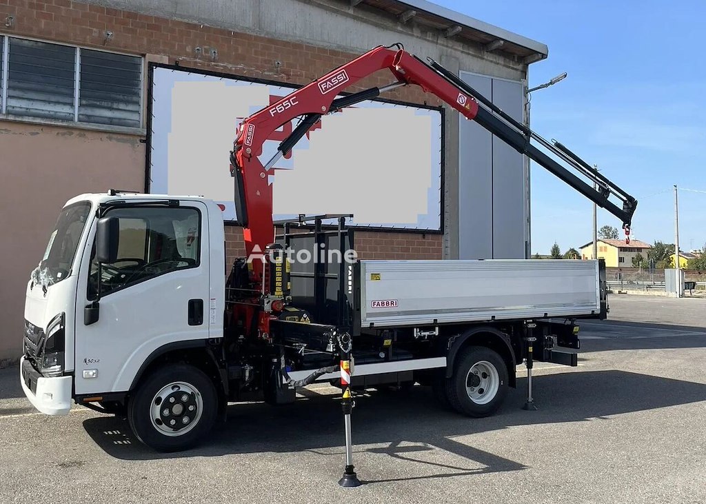 Novi Isuzu M30 5.2 RIBALTABILE + GRU FASSI F65BC.0.24 + RADIO kiper