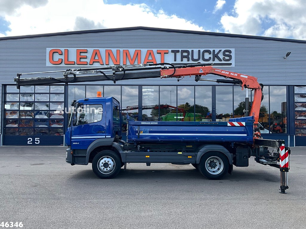 Mercedes-Benz Atego 1524 Euro 6 Atlas 10 Tonmeter laadkraan Just 15.807 km! kiper
