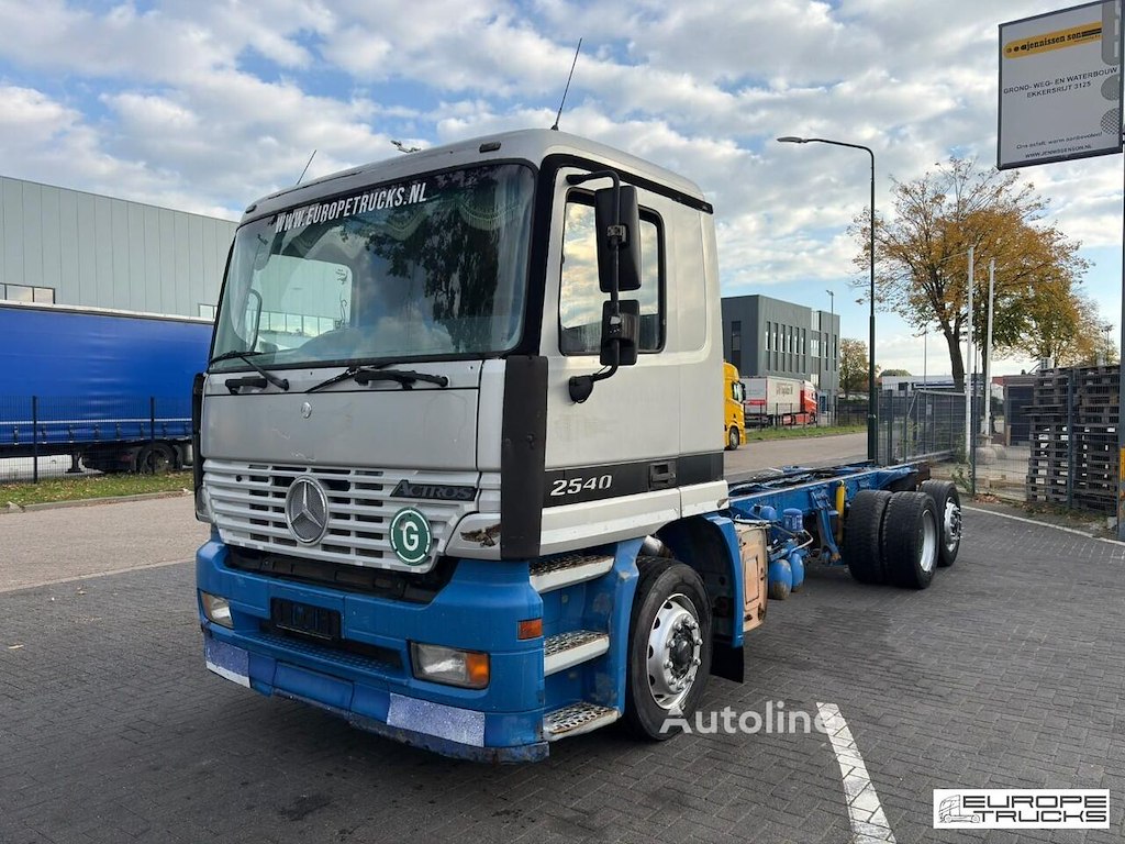 Mercedes-Benz Actros 2540 Steel/Air - EPS 3 Ped - Airco - 6x2 kamion šasija