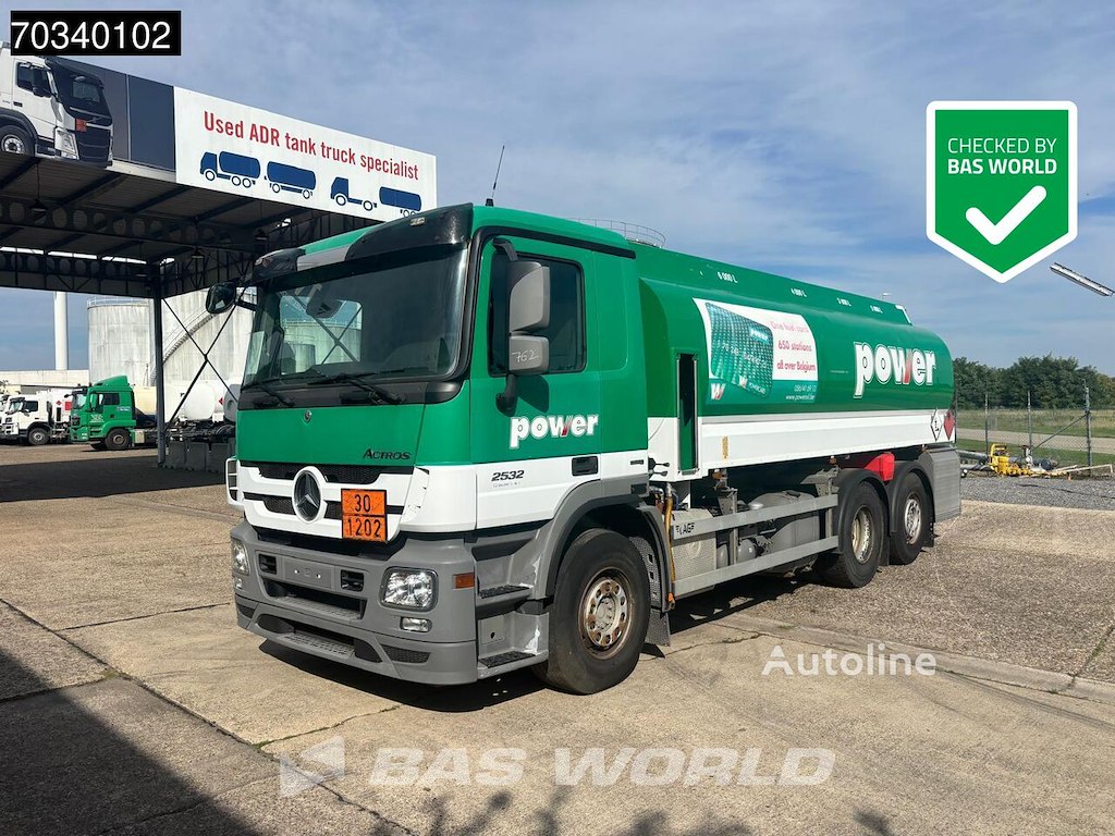 Mercedes-Benz Actros 2532 6X2 autocisterna za gorivo