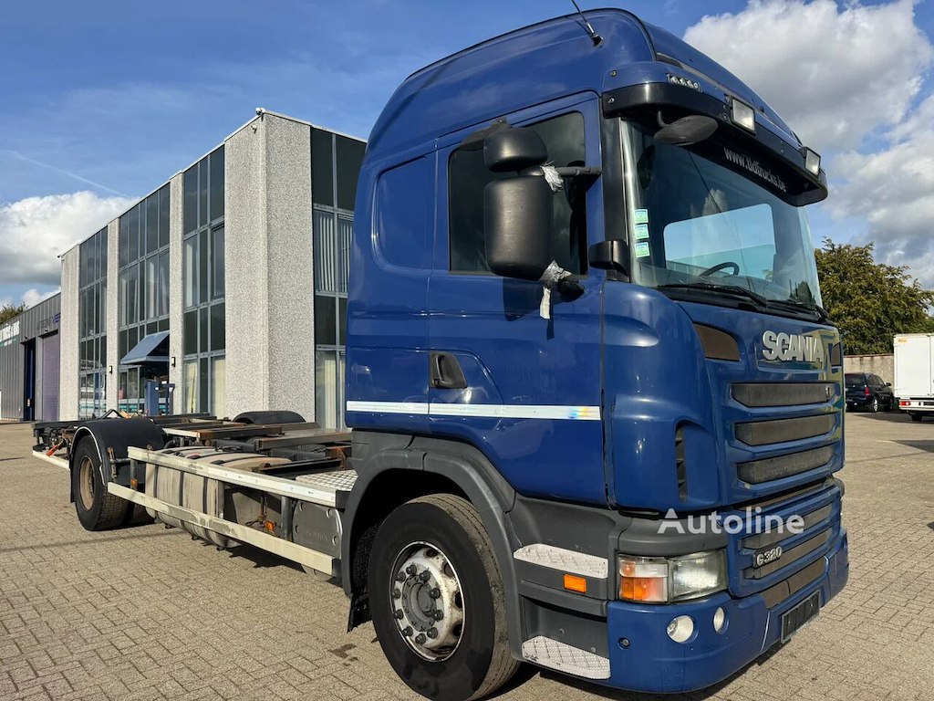 Scania G320 **EURO 5-NO AD BLUE-BELGIAN TRUCK** vozilo za prevoz kontejnera