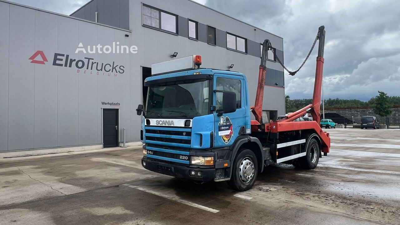 Scania G94 - 220 (EURO 2 / MANUAL PUMP / MANUAL GEARBOX / BOITE MANUELL vozilo za prevoz kontejnera