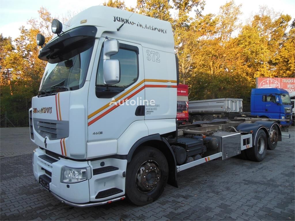 Renault Premium R 460.26 DXi, BDF, 6x2, Euro 5 vozilo za prevoz kontejnera